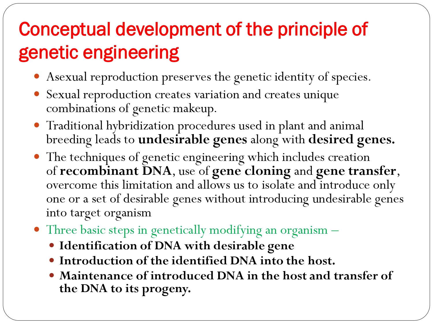 Class 12 Biology Chapter 11 Biotechnology: Principles and Processes ...