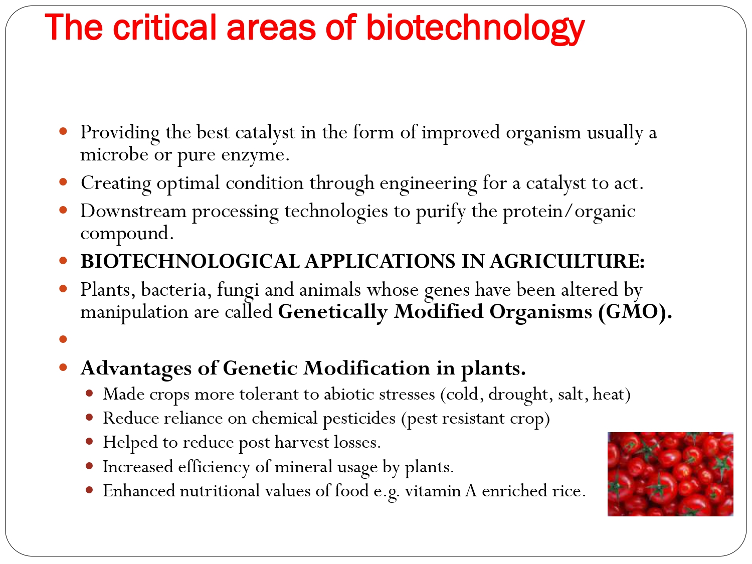 Class 12 Biology Chapter 12 Biotechnology and Its Application ...