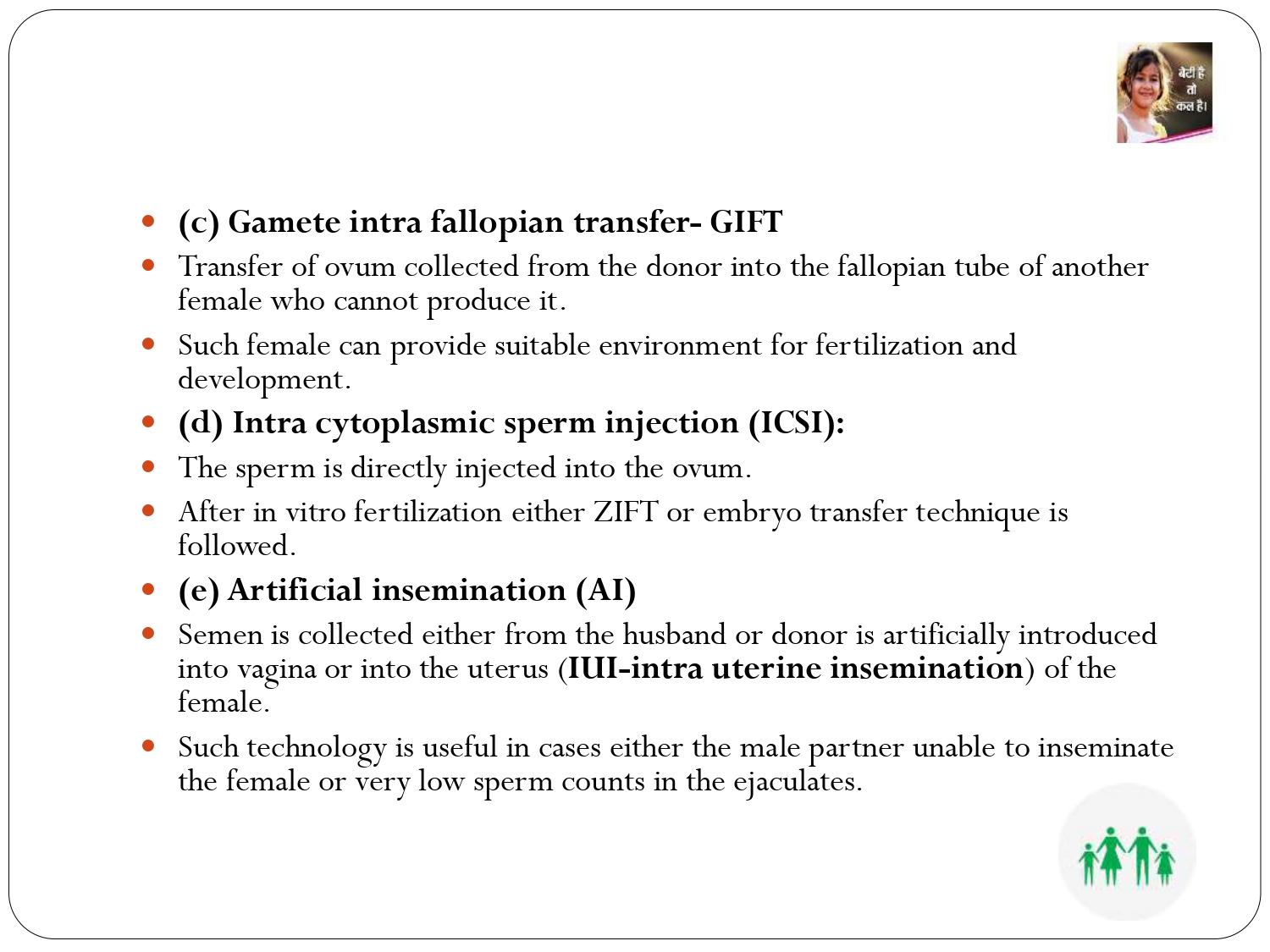 Class 12 Biology Chapter 4 Reproductive Health Presentation - CBSE CONTENT