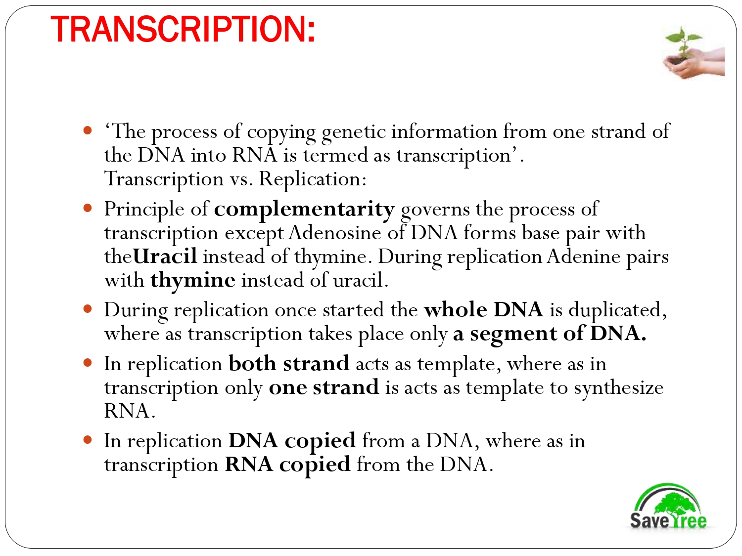 Class 12 Biology Chapter 6 Molecular Basis of Inheritance Presentation ...