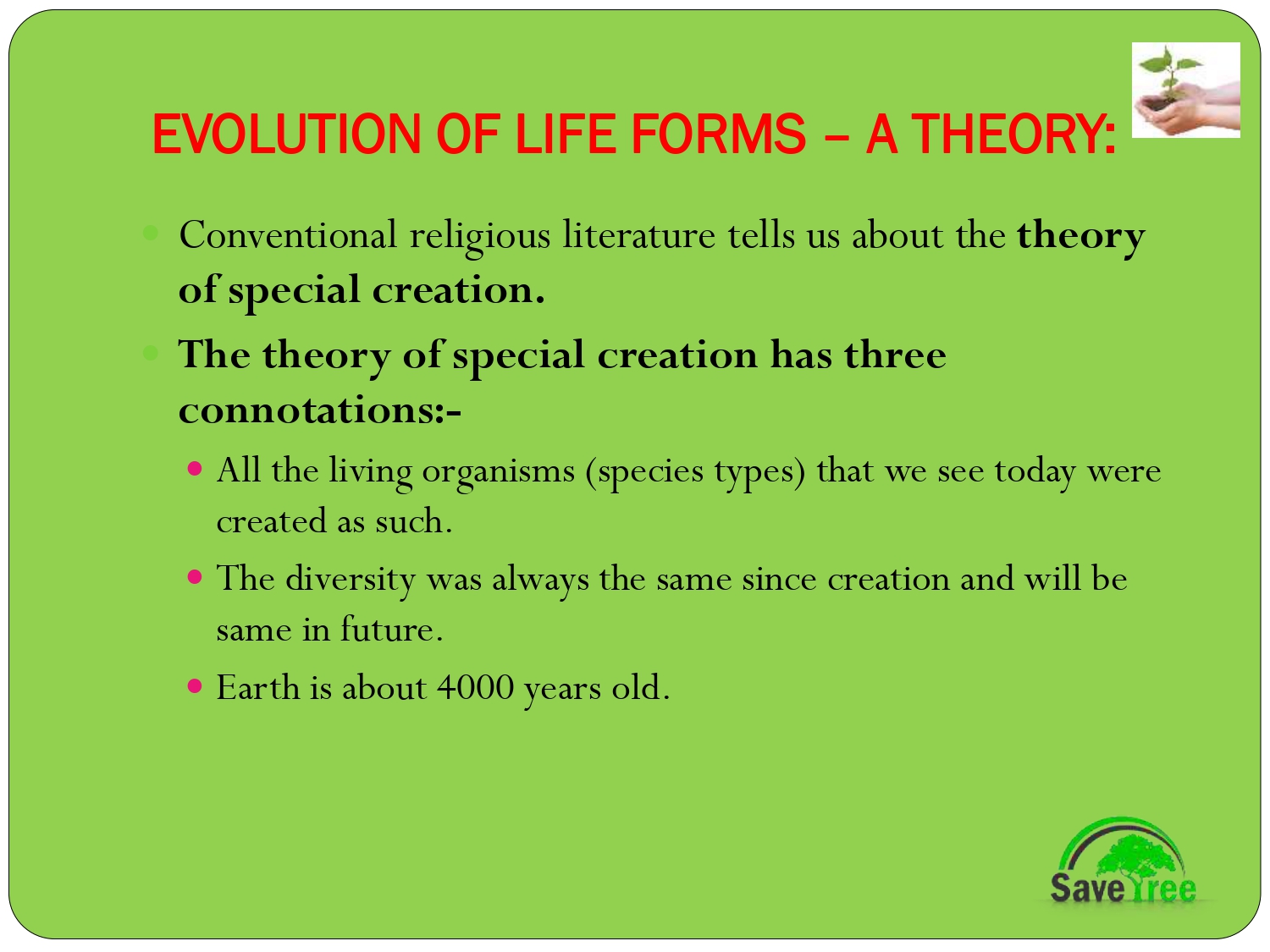 Class 12 Biology Chapter 7 Evolution Presentation - CBSE CONTENT