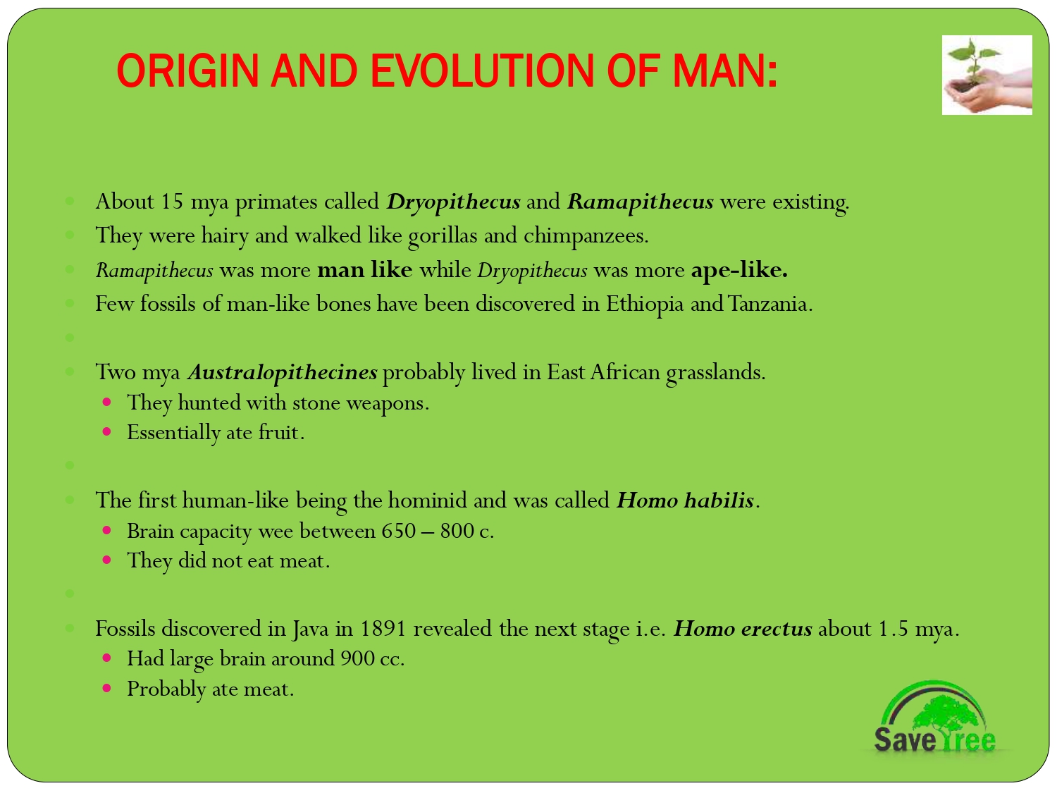 Class 12 Biology Chapter 7 Evolution Presentation - CBSE CONTENT